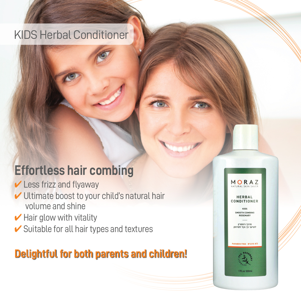 Kids Herbal Rosemary Conditioner - Moraz Herbal Extracts